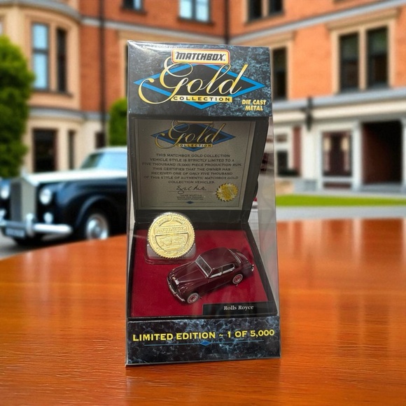 MATCHBOX | Toys | Vintage 996 Matchbox Gold Collection Rolls Royce Red ...